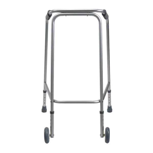 Coopers Domestic Medium Walking Frame Zimmer With Wheels | M – Millercare