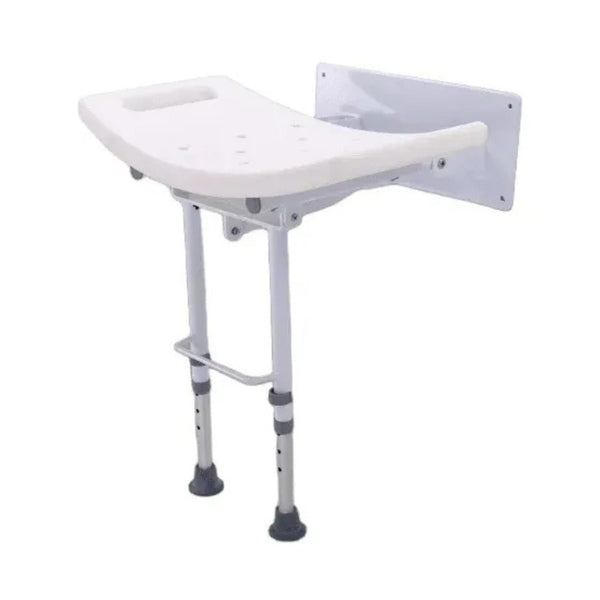 Wall Mounted Shower Seat | Legs for Stability | Millercare